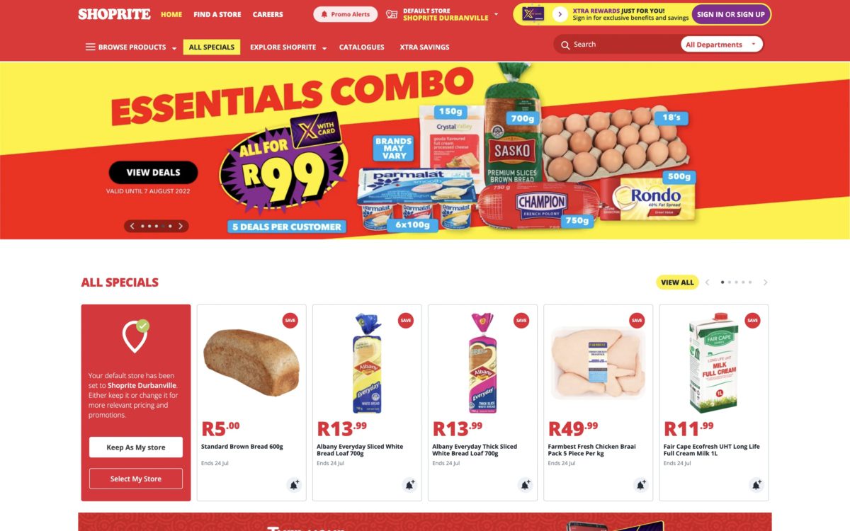 Shoprite Project - E-Turia